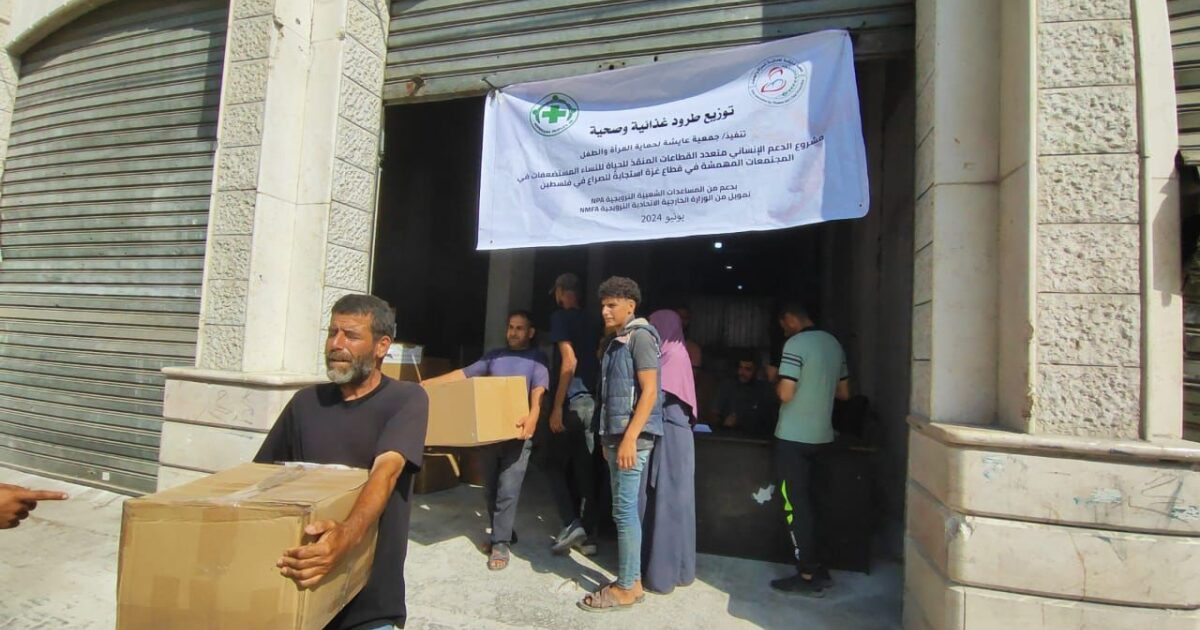 Norwegian People's Aid | Much-needed emergency aid and sanitation…